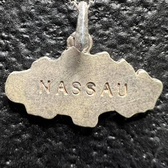 Vintage | Jewelry | Vintage Stamped Sterling Silver Nassau Charm W 8 ...